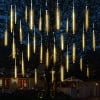 BOPORO Christmas Lights, Meteor Shower Icicle String Lights, 18 Inches ...