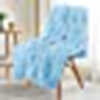 BOPORO Extra Soft Faux Fur Throw Blanket with Sherpa Warm Underside, 60 ...