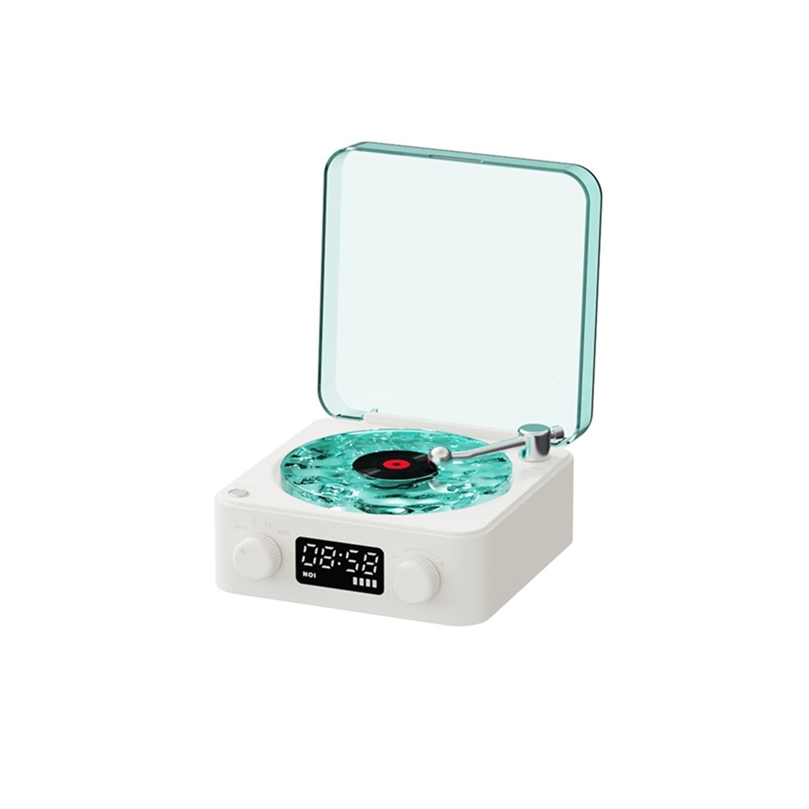 BOPORO Vinyl Player Bluetooth Speaker Player with Four Modes and ...