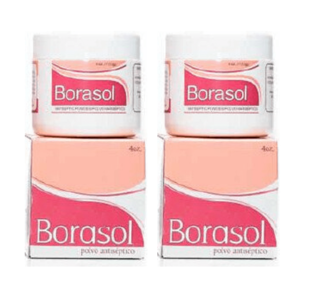 BORASOL 4oz Antiseptic Powder (Pack of 2) - Walmart.com