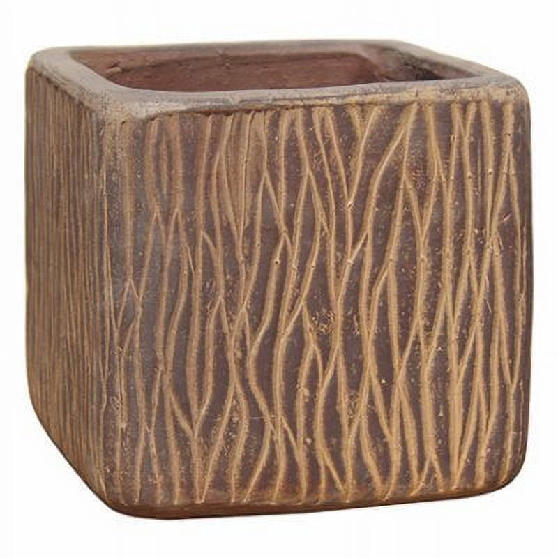 BORDER CONCEPTS 51097 Square Pots Woodridge - Walmart.com