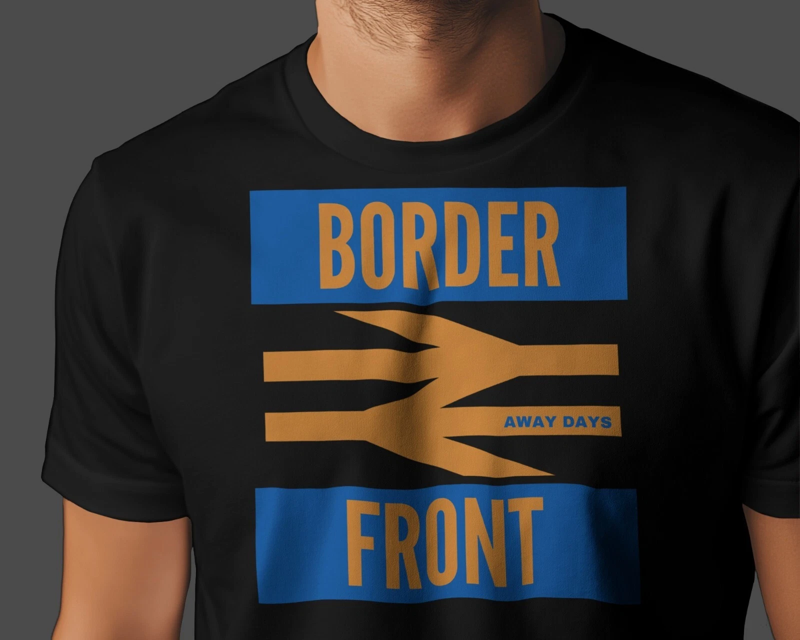 BORDER FRONT Away Days T Shirt | Shrewsbury Town Hooligan Shrews Salop ...