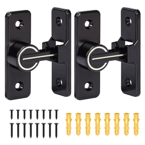 BORDERSMOVER Barn Door Lock 90 Degree- Flip Luminous Door Latch, Heavy ...