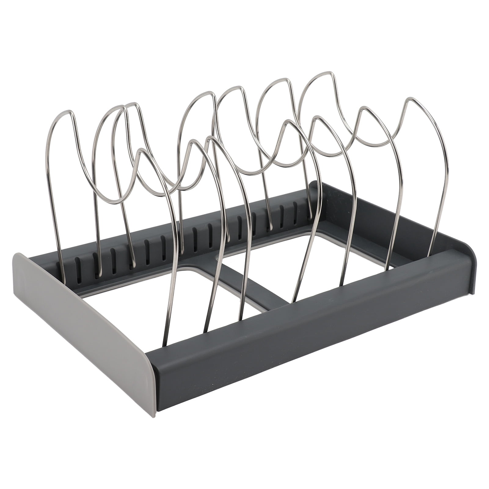 BORDSTRACT Kitchen Cabinet Pantry Bakeware Holder Shelves Lid With 7 ...