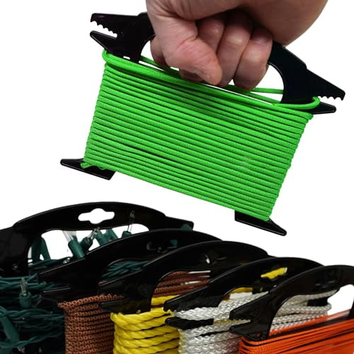 BORED? PARACORD! 20 Pack Line Storage Rope Cord Winder Organizer Spool ...
