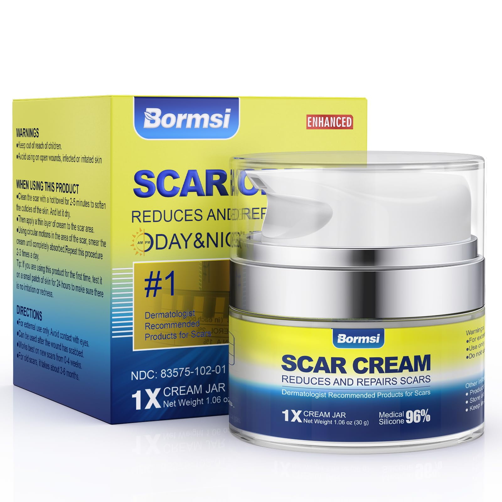BORMSI Scar CreamActive Silicone RE32Dimethicone Scar GelAdvanced ...