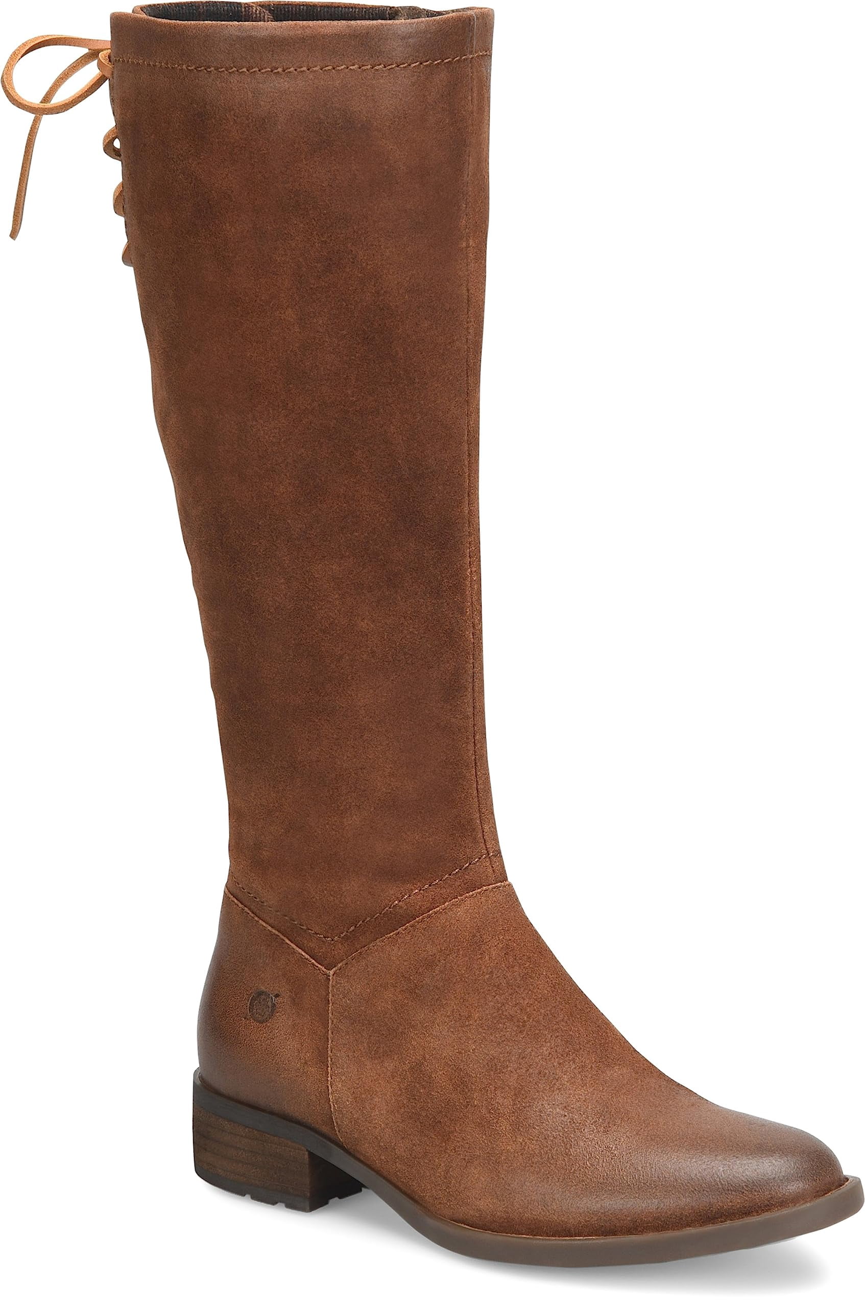 BORN Womens' Hayden High Boots, Rust Tobacco, 9 - Walmart.com