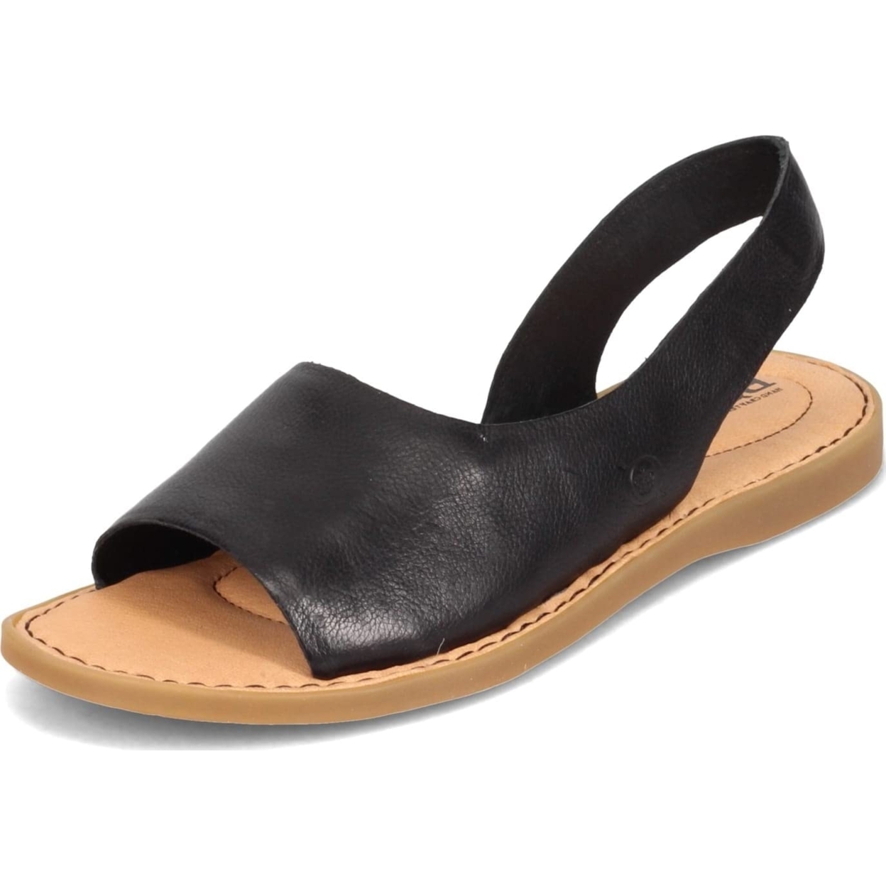 BORN Womens Inlet Sandal Black BR0002203 Leather Comfortable Arch ...