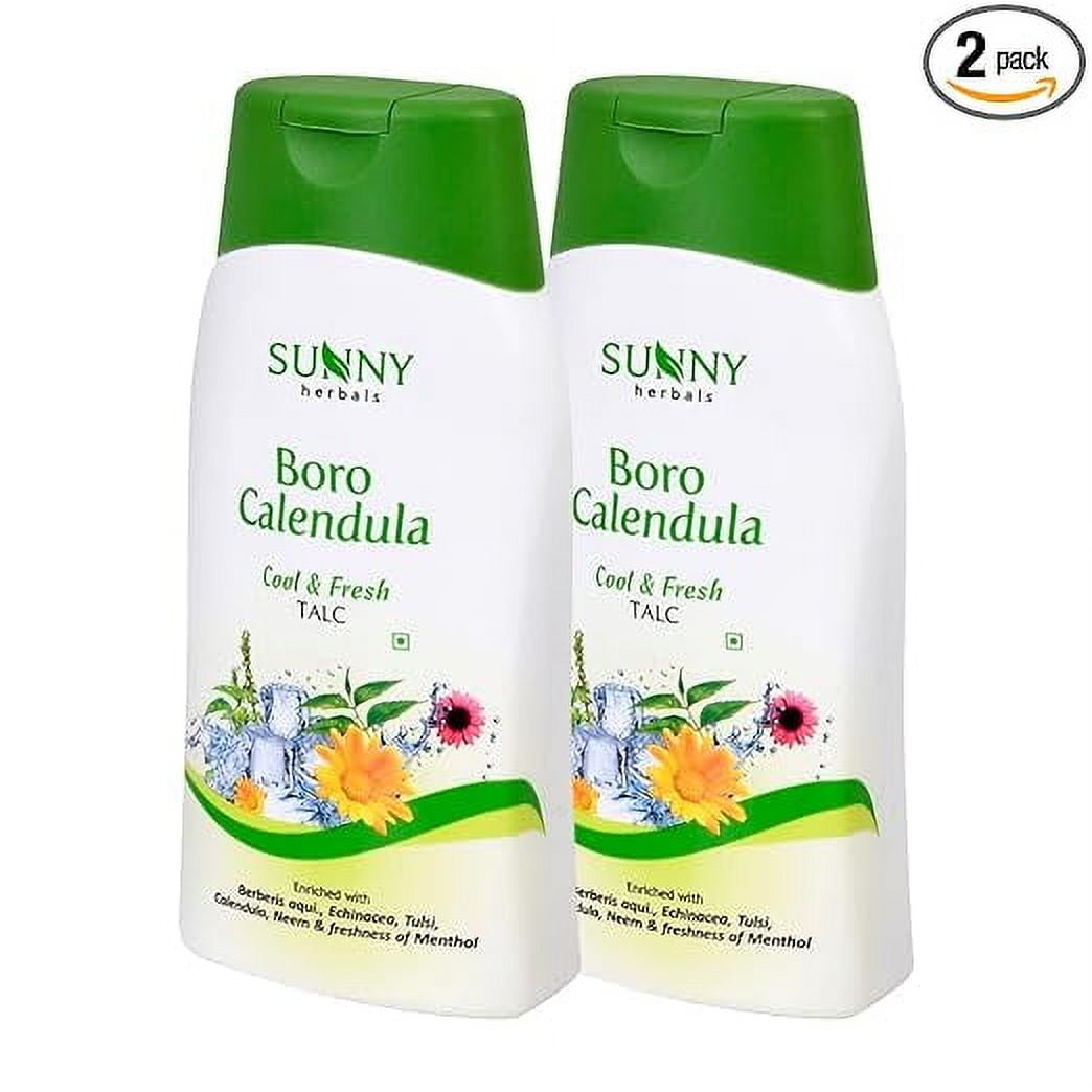BORO CALENDULA TALCUM POWDER-100GMS (Pack of 2) - Walmart.com