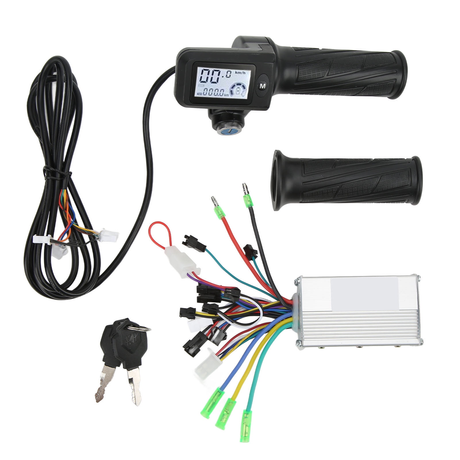 BOROCO 36V 48V 350W Electric bike Controller Kit with 805 LCD Panel ...