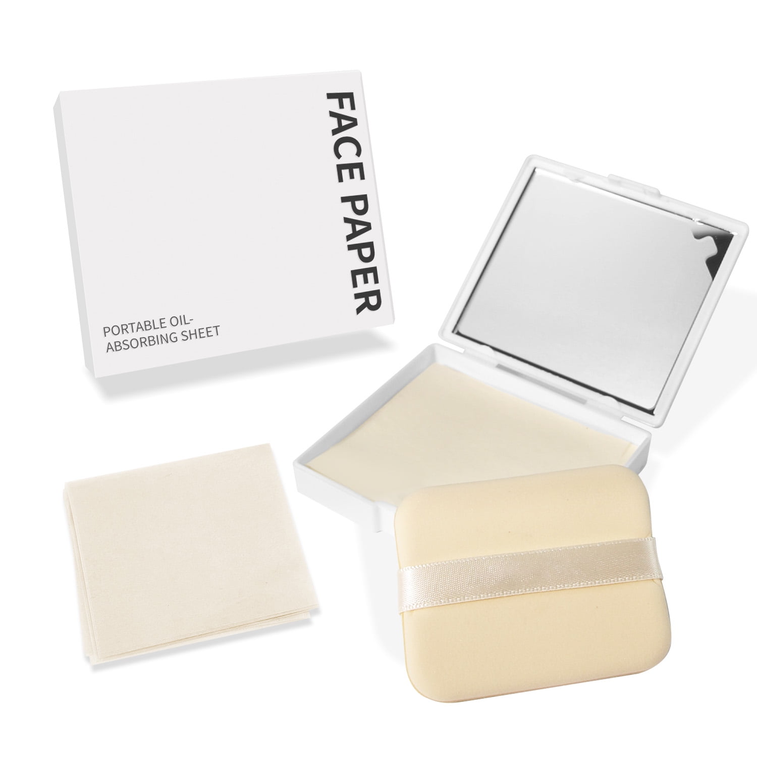 BOROLA 3-in-1 Oil Blotting Paper Set for Face 100 Sheets Oil Absorbing ...