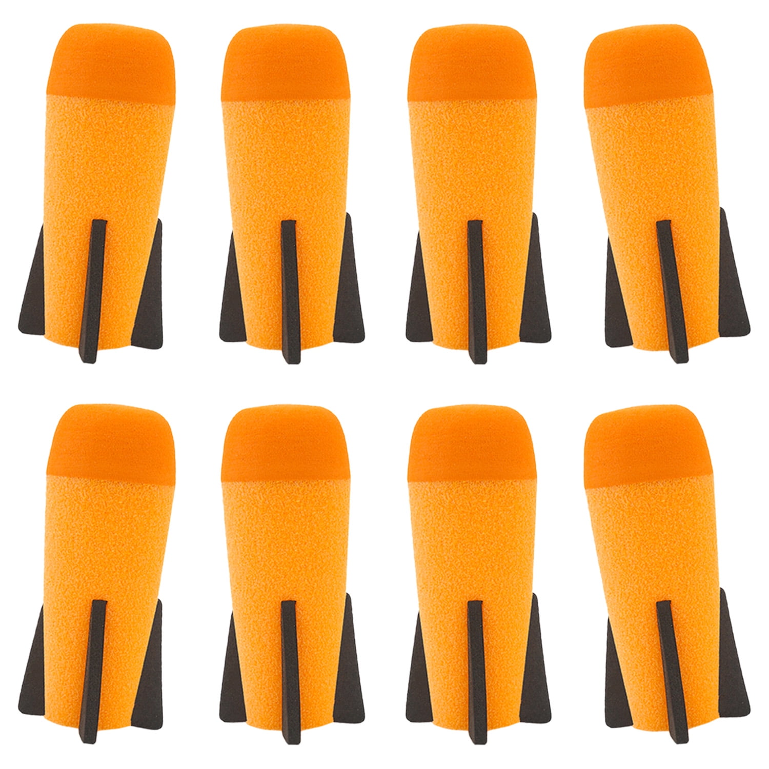 BOROLA 8 Pcs Missile Filled Foam Rocket Launcher, Compatible For Nerf N ...