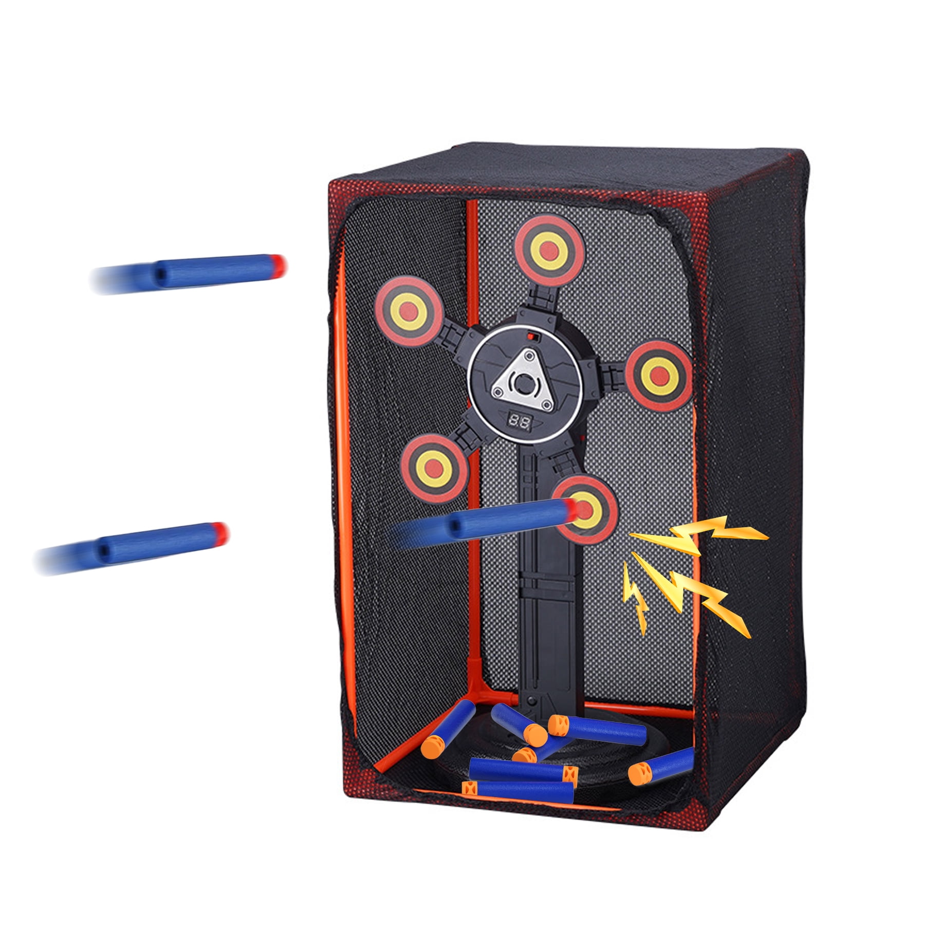 BOROLA Electronic Moving Shooting Target for Nerf Gun Foam Darts ...