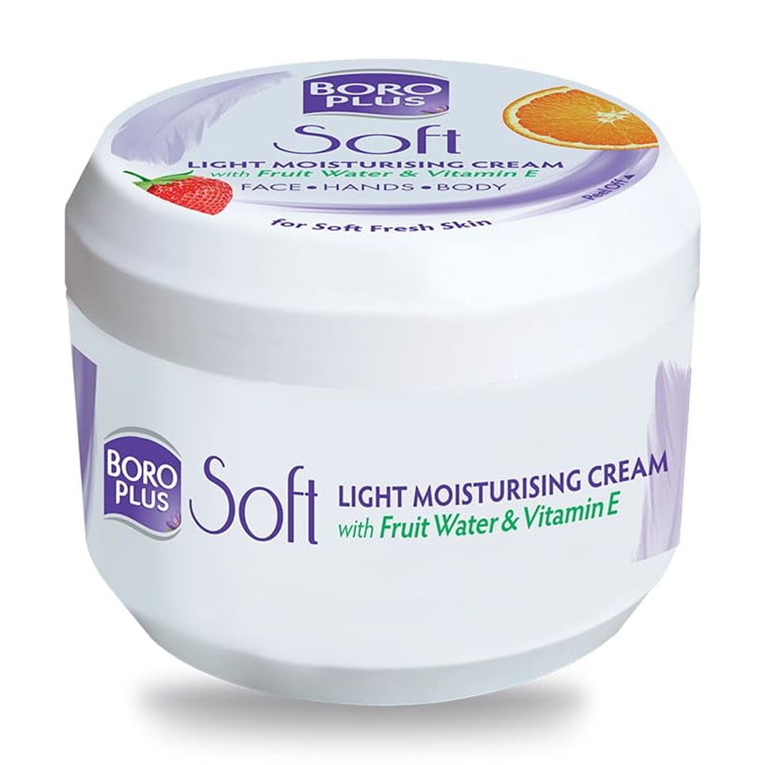BOROPLUS Light Moisturizing Cream with HYZ01 Vitamin E | Lightweight ...