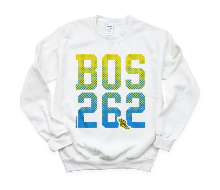 BOS Airport Code Boston City Graphic Travel Souvenir Local Vibe MA Logan Flight Plane Sweatshirt ...