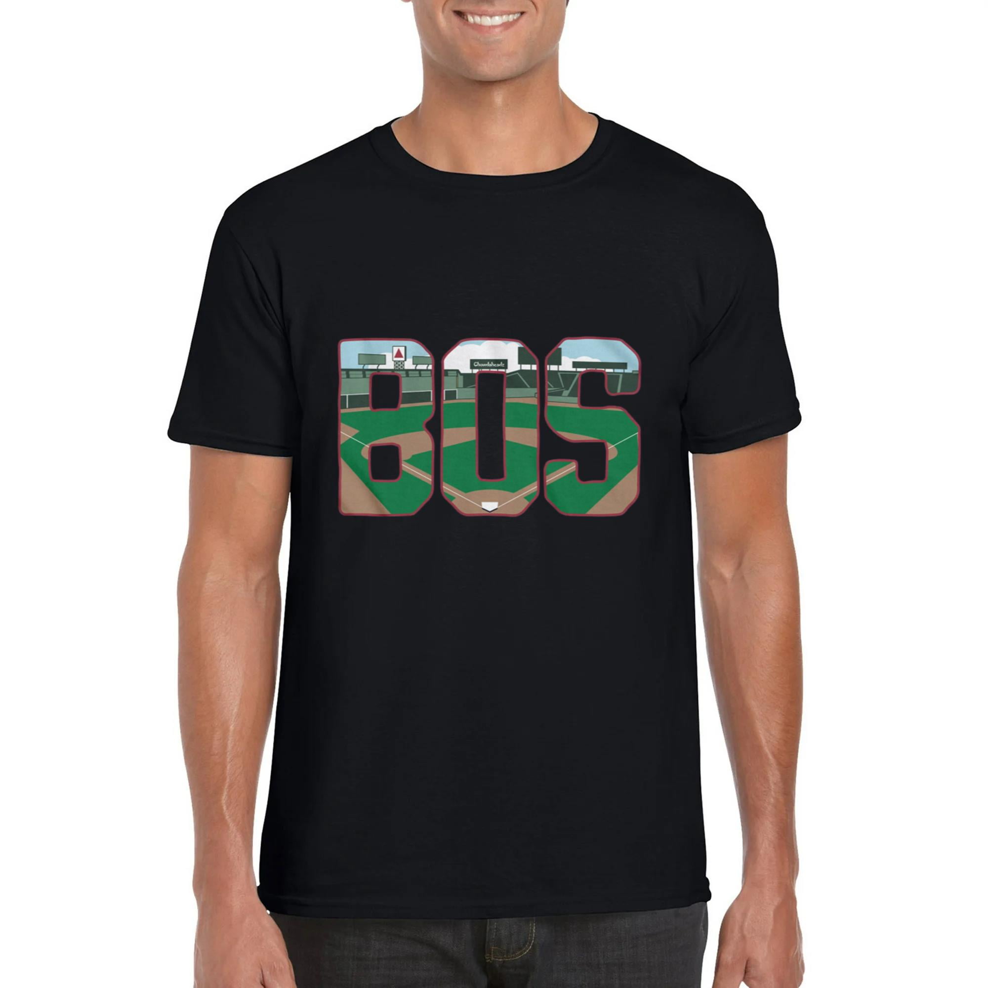 BOS Field View Stadium Scene Boston Game Day Crowd Fan Vibe T-Shirt ...