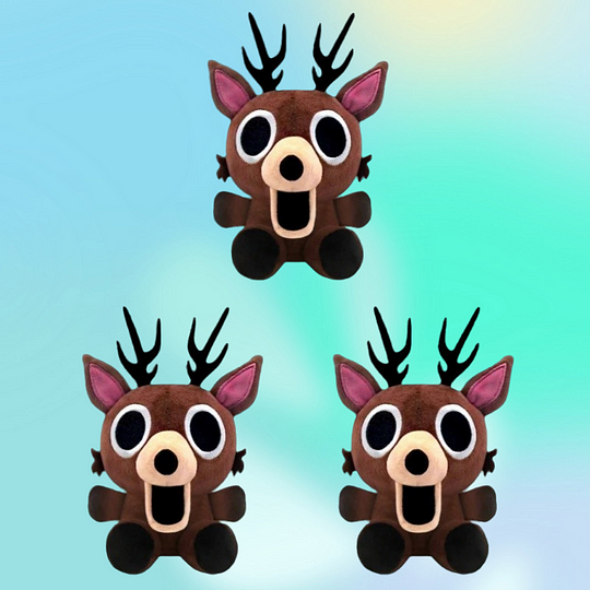 BOSALY Game 99 Nights in The Forest Deer Plush Toys, 7.9" Chibi 99 ...