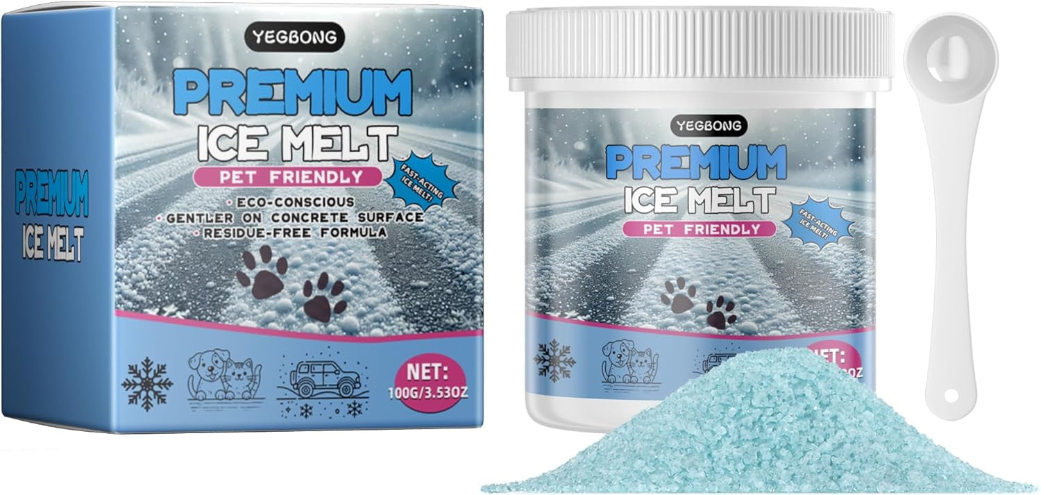 BOSALY Pet Ice Melt For Cats and Dogs, New Pet Friendly Ice Melt Fast ...