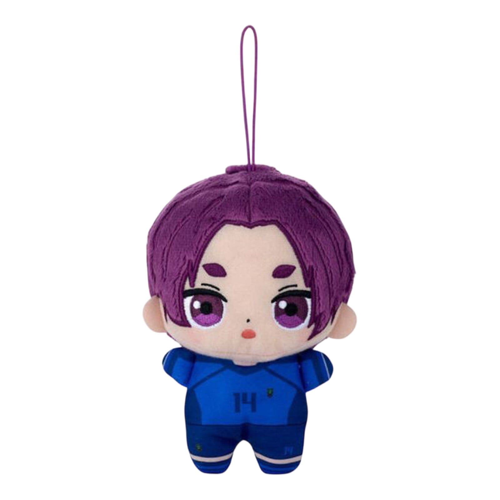 BOSCARE Blue Lock Plush Key Chain Doll Collection, 5.9" Blue Lock ...