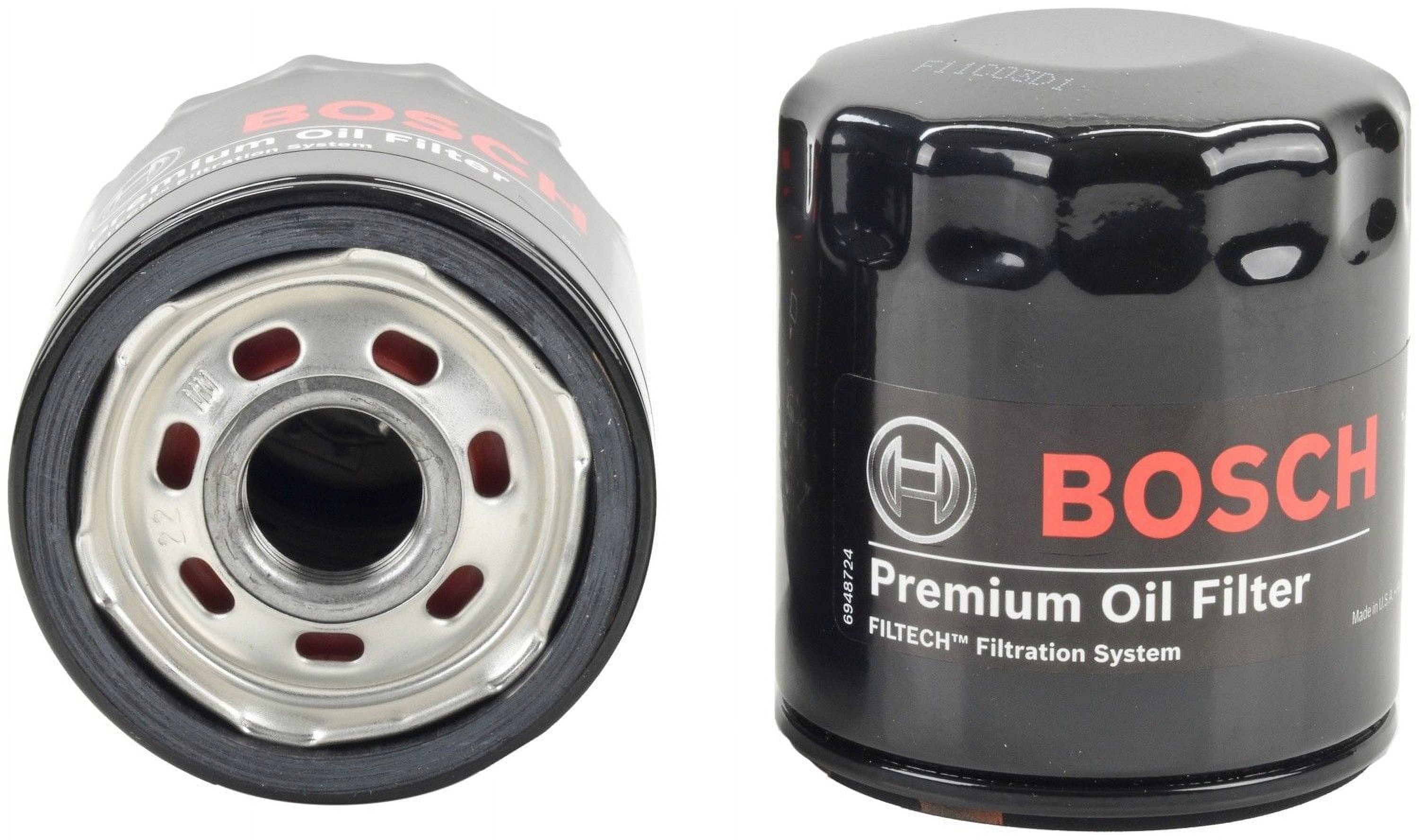 BOSCH 3334 Premium Oil Filter With FILTECH Filtration Technology ...