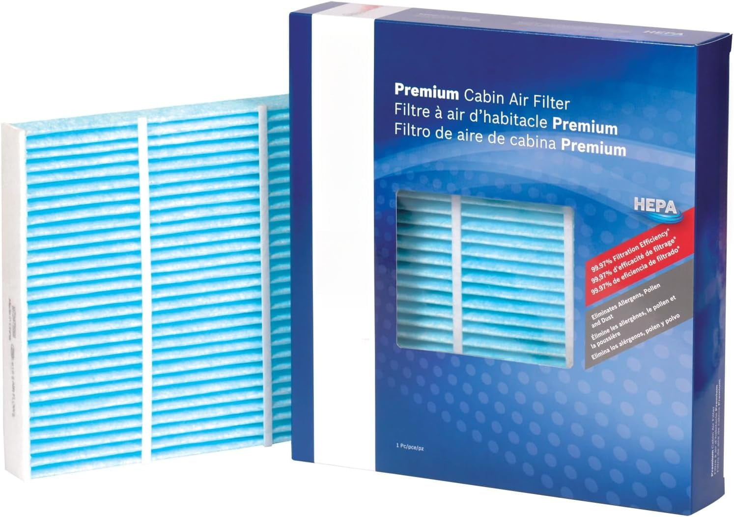6055C HEPA Cabin Air Filter Compatible with Select Lexus ES, GS, GX, IS ...