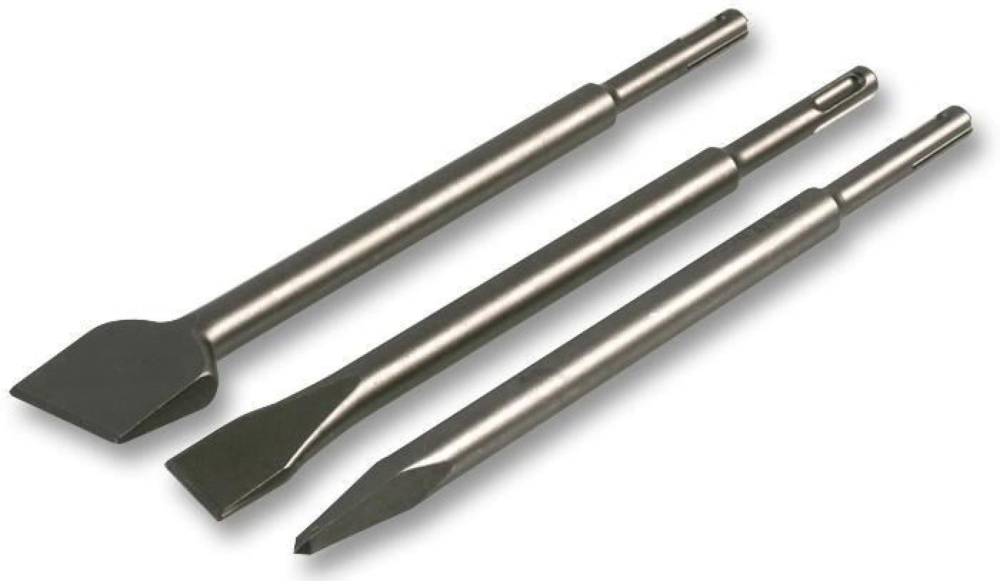 BOSCH - PROFESSIONAL (BLUE) - SDS-Plus Chisel Set, 3 Piece - Walmart.com