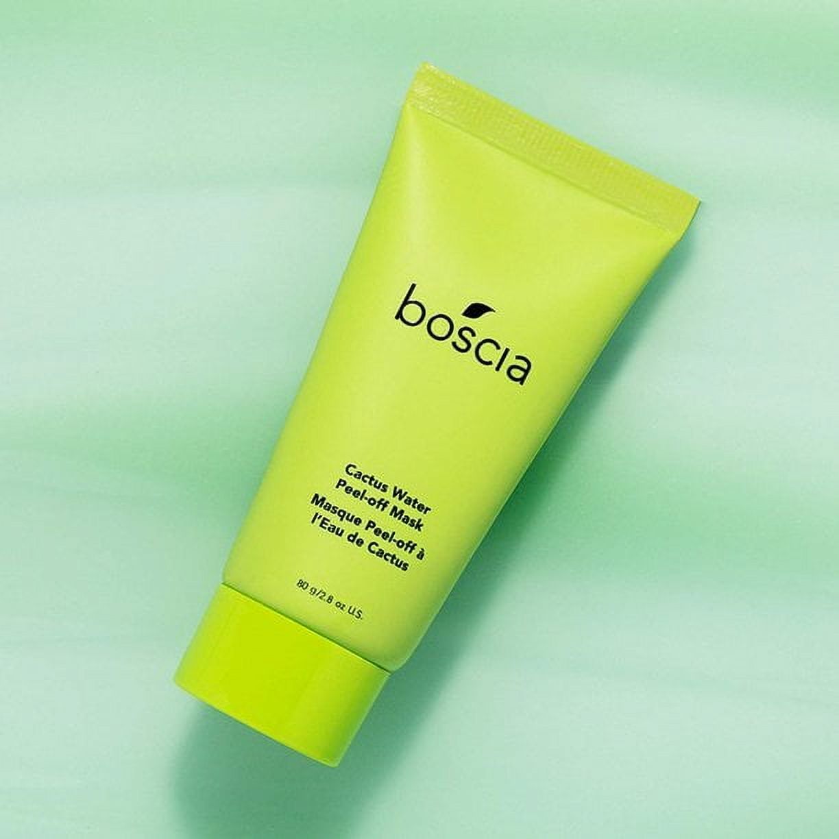 BOSCIA Peel-off Facial Mask with Cactus Water, Vitamin C, 2.8 Oz. Tube ...