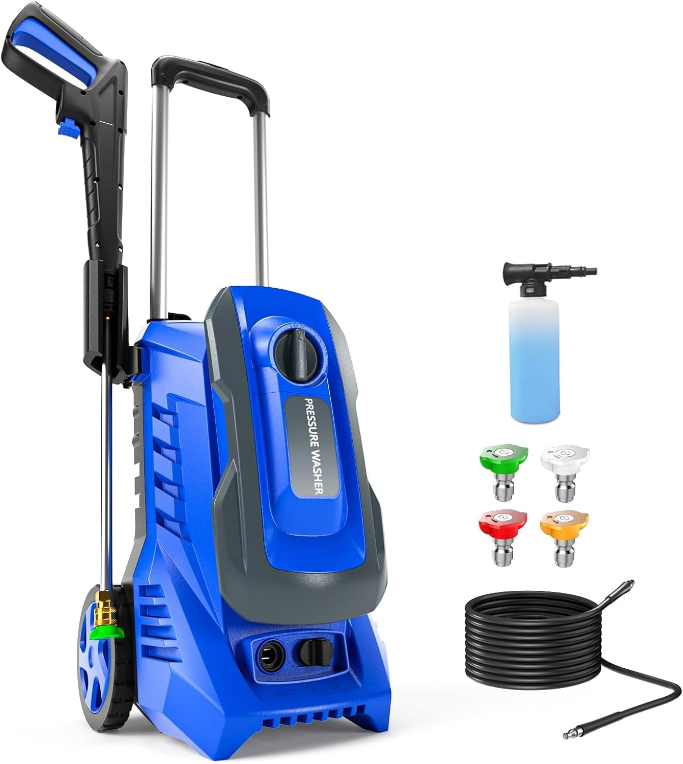 BOSEN Electric Pressure Washer 3500PSI 2.5 GPM Power Washer with 25 ...