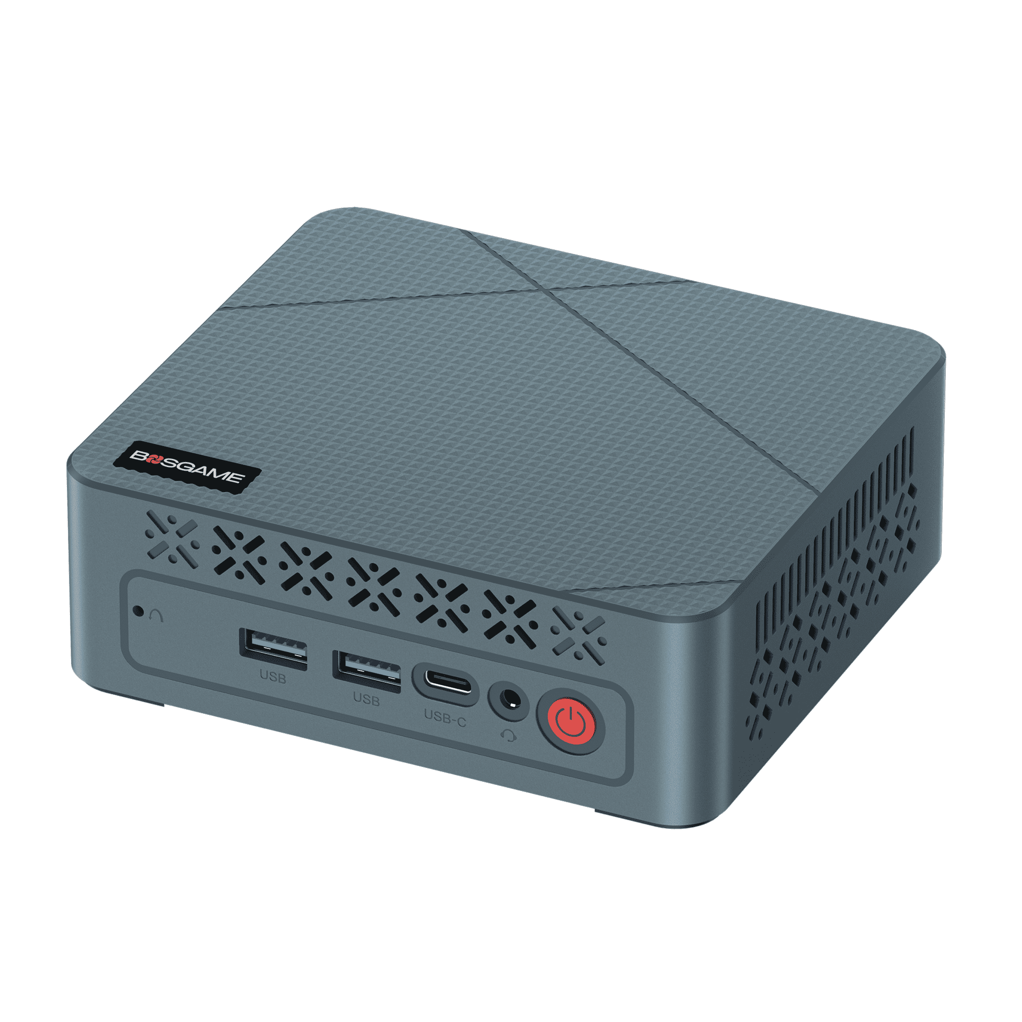 BOSGAME E2 Mini PC, AMD Ryzen 5 3550H (4C/8T, 3.7GHz), 16GB DDR4, 512GB ...
