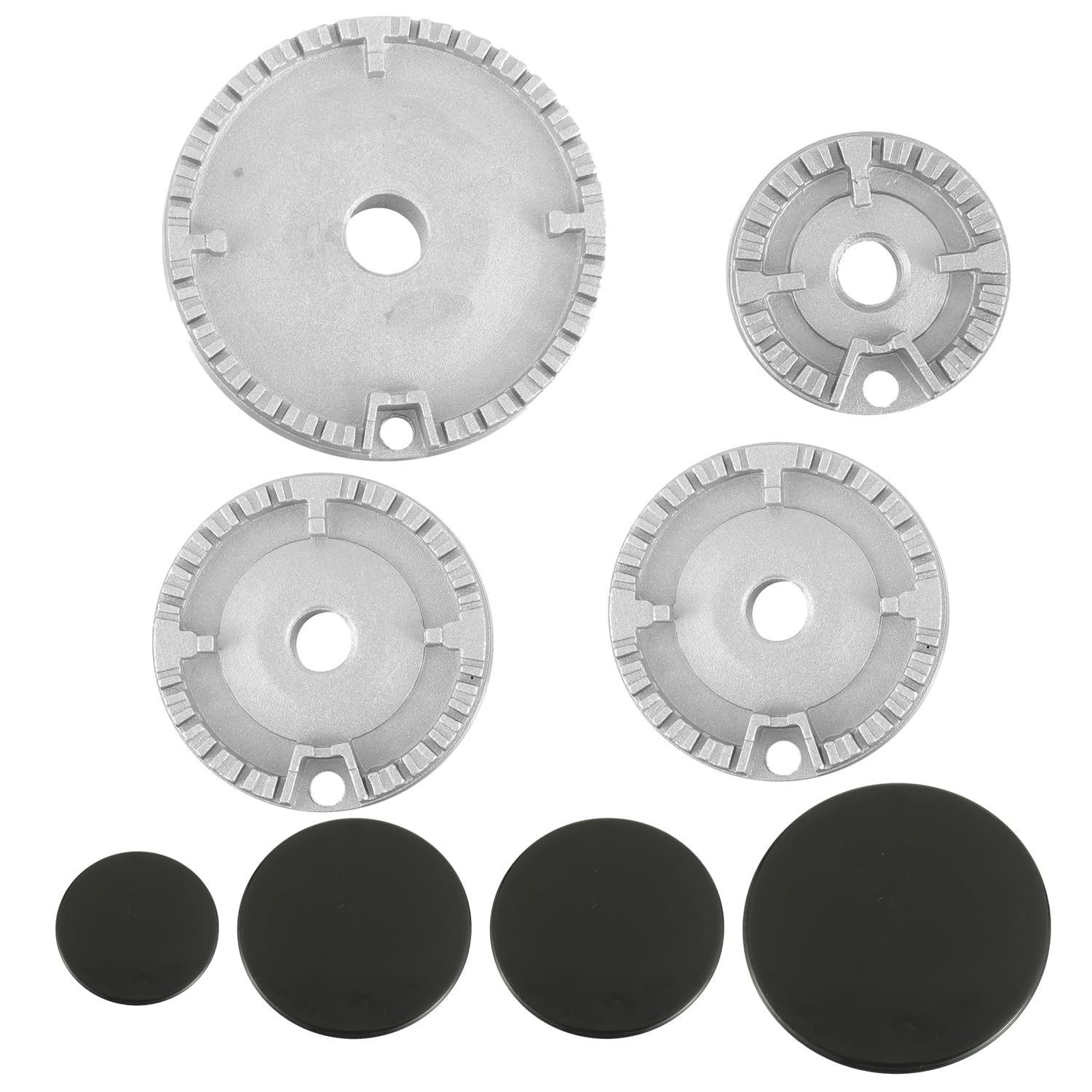 BOSHCHEN Gas Stove Burner Caps Set UniversalBurner Gas Cooker Hat Set ...