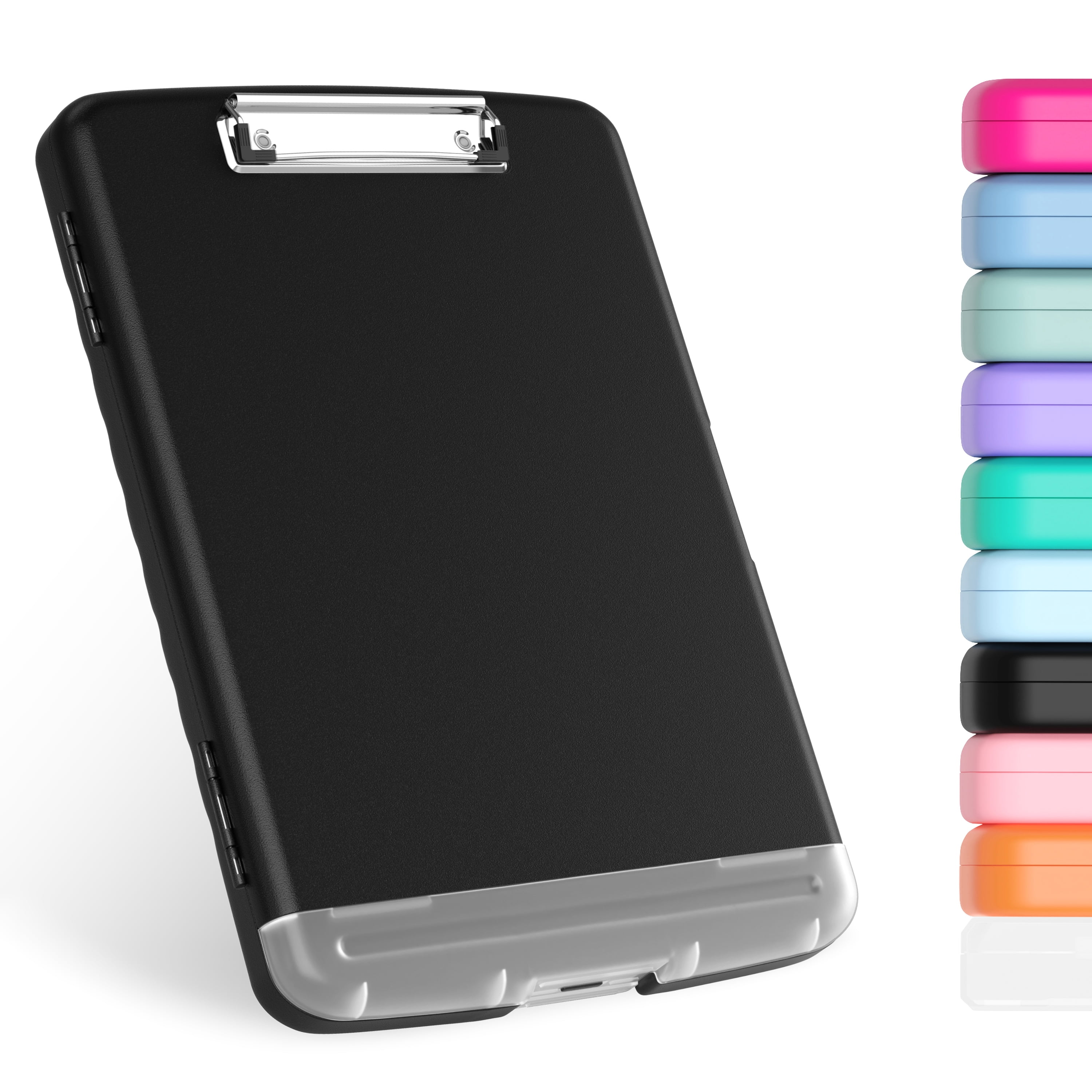 BOSOBO Clipboard with Storage, High Capacity Plastic Nursing Clipboards ...