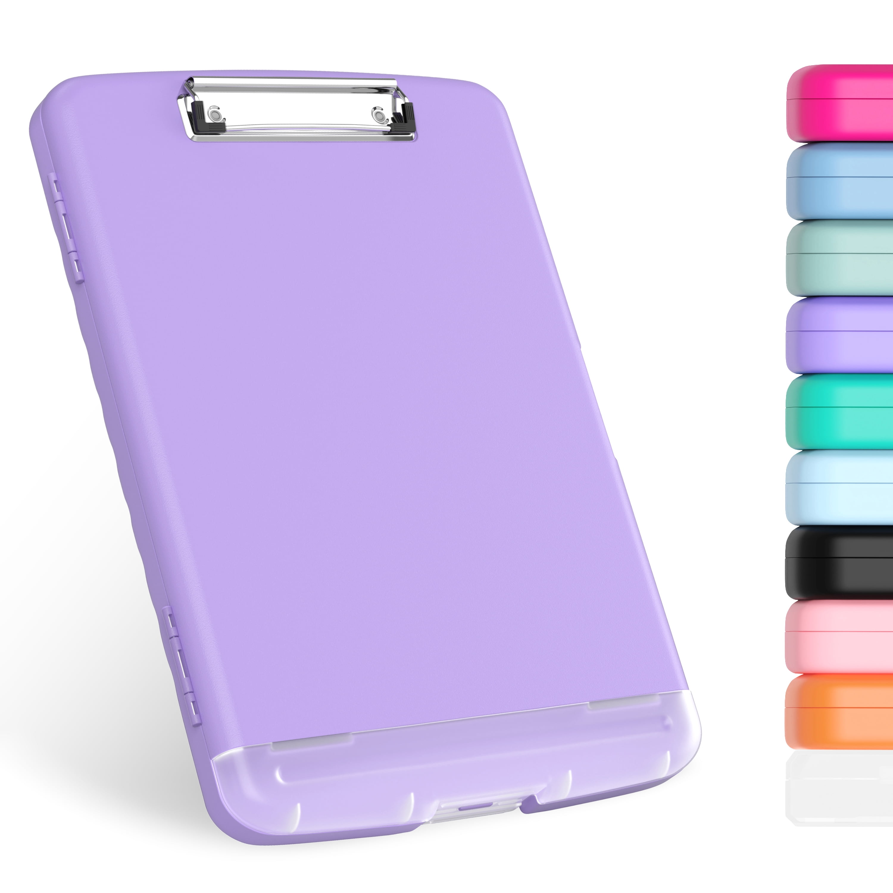 BOSOBO Clipboard with Storage, High Capacity Plastic Nursing Clipboards ...