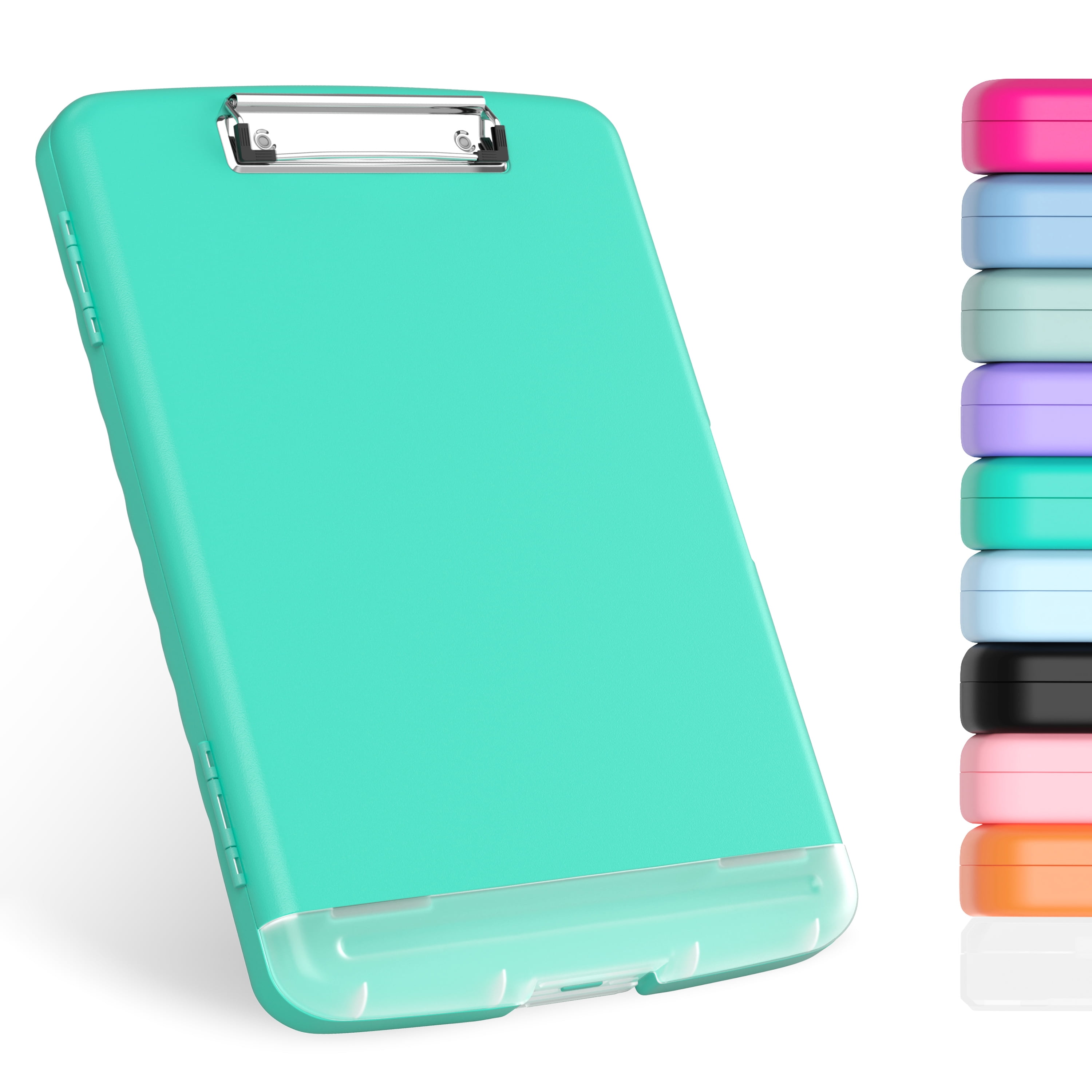 BOSOBO Clipboard with Storage, High Capacity Plastic Nursing Clipboards ...