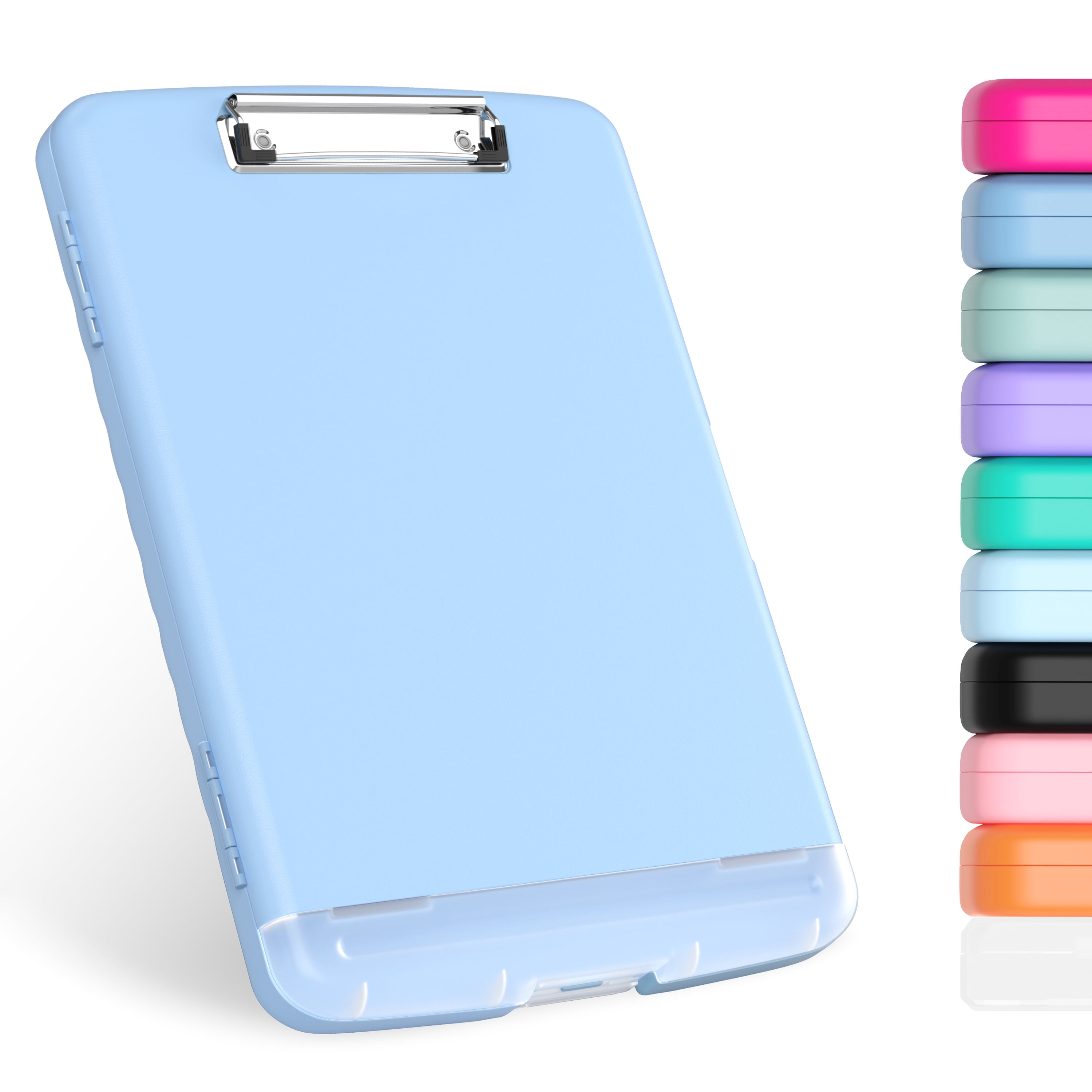 BOSOBO Clipboard with Storage, High Capacity Plastic Nursing Clipboards ...