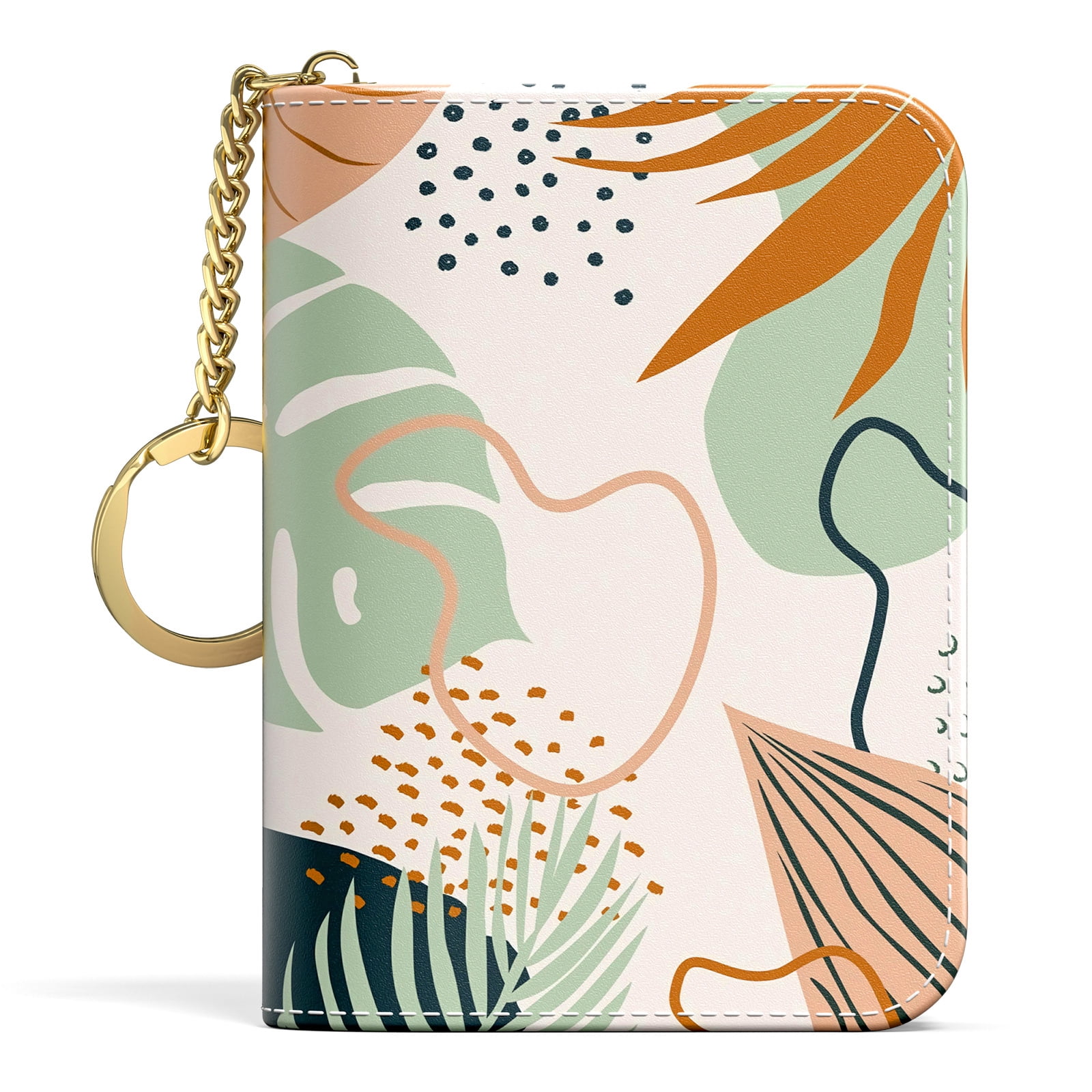 BOSOBO Credit Card Holder, Small RFID Wallet Slim Leather Card ...