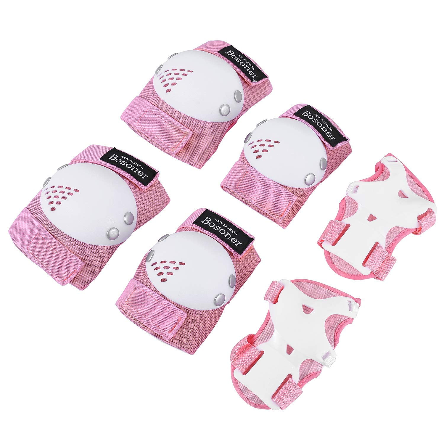 BOSONER Kids/Youth Knee Pad Elbow Pads for Roller Skates Cycling BMX ...