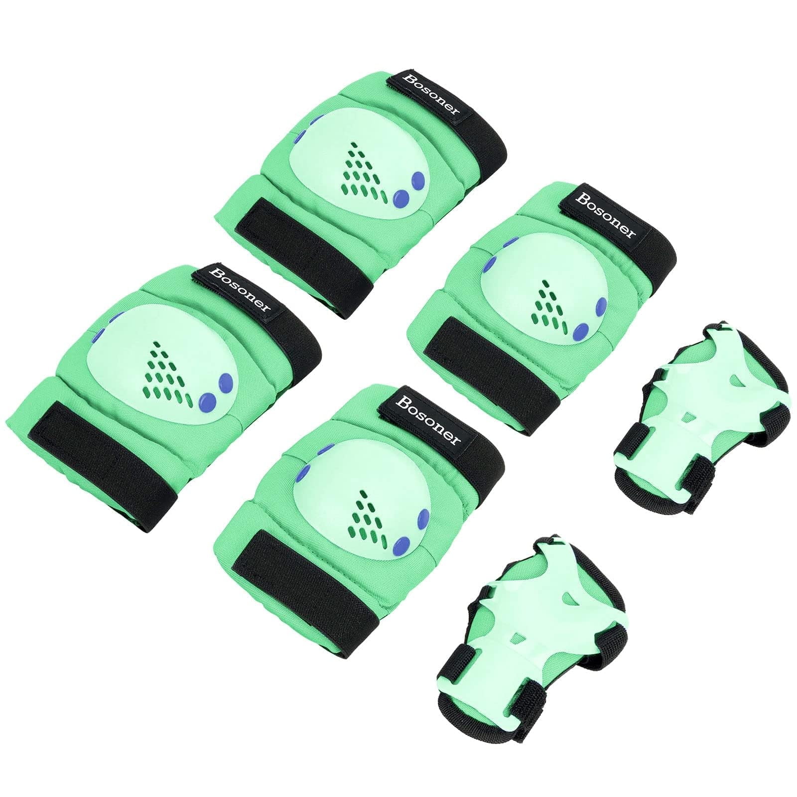 BOSONER Kids/Youth Knee Pad Elbow Pads for Roller Skates Cycling BMX ...