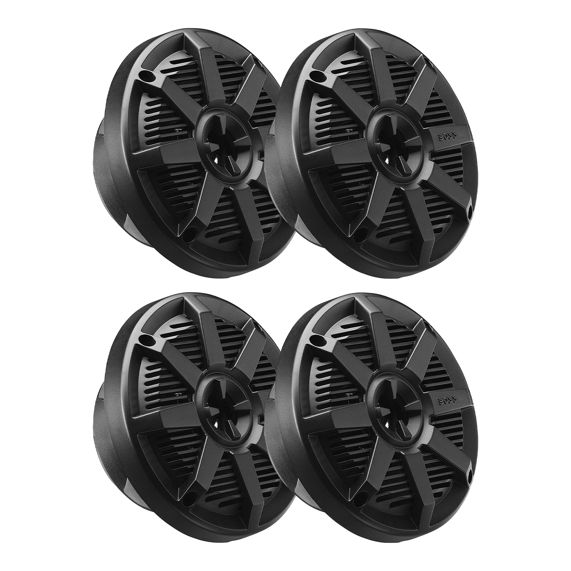 BOSS 4 Pack Audio MR52B 5.25" 2 Way 150W Marine Full Range Boat ...