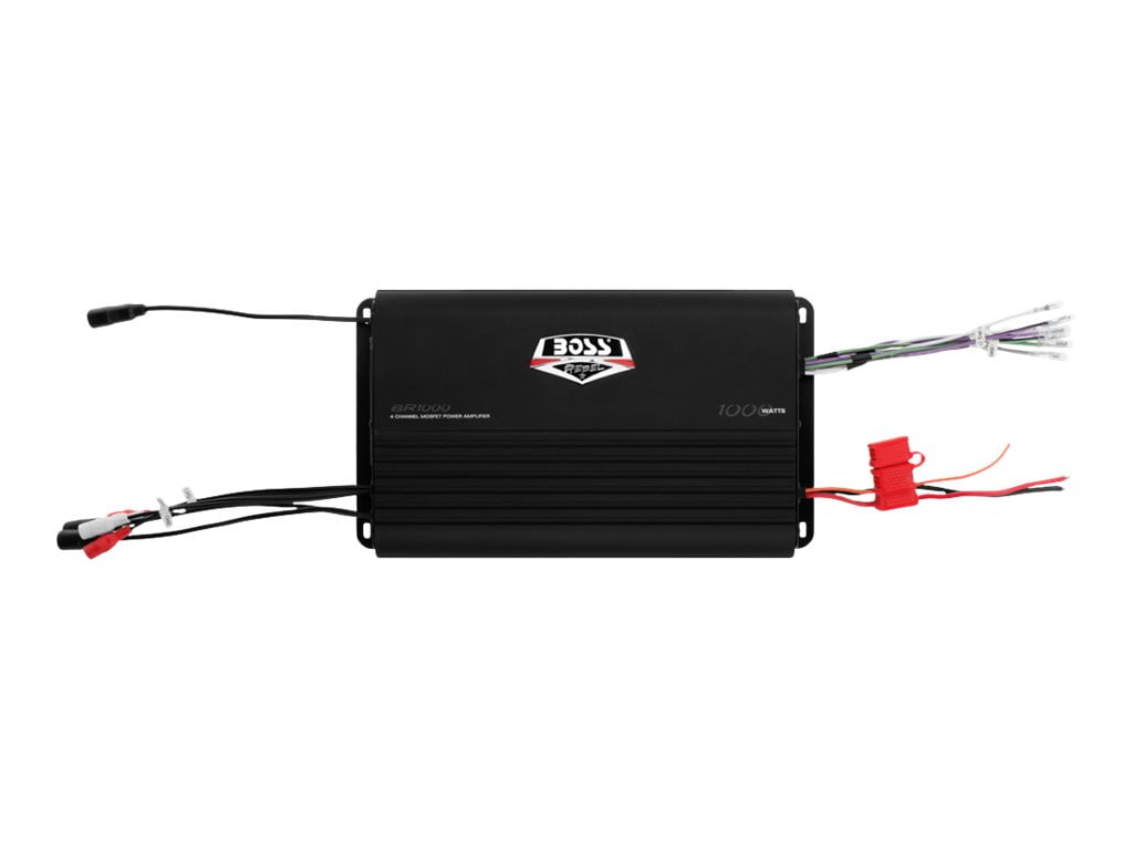 BOSS Rebel BR1000 - Marine - amplifier - 4-channel - 125 Watts x 4 ...