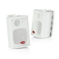 Boss Audio MR4.3W Marine Speakers, 200 Watts Per Pair, 4 Inch, 3 Way ...