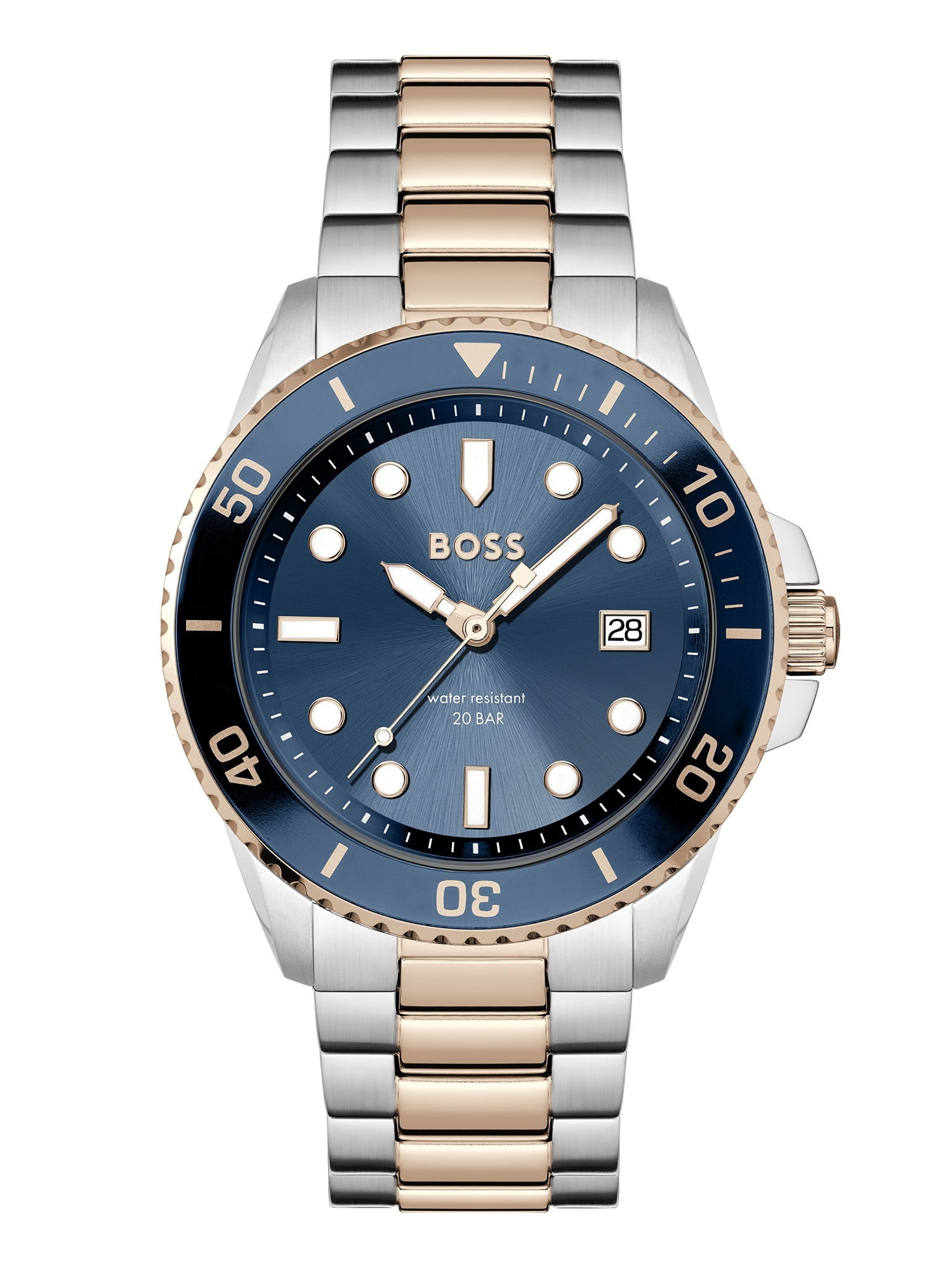 BOSS Ace Carnation Watch, Grey - Walmart.com