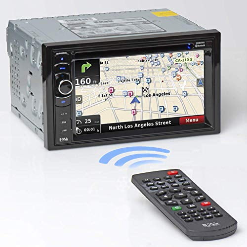 Pre-Owned BOSS Audio In-Dash CD/DVD/DM Bluetooth Receiver BV9386NV ...