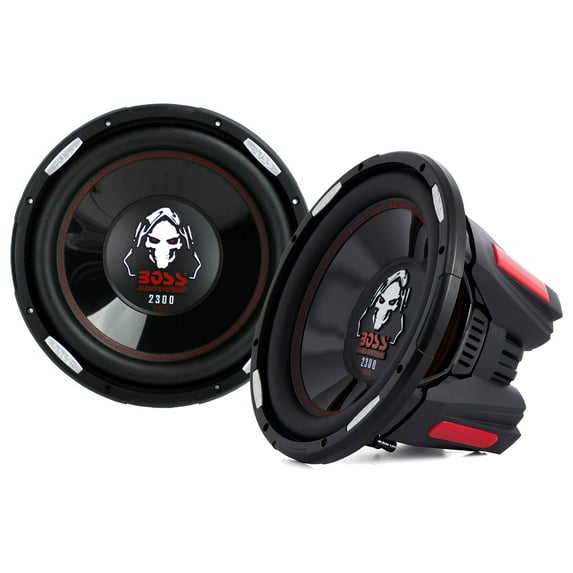 BOSS Audio Phantom 12-Inch 2300W Car Subwoofers (Pack of 2) - Walmart.com