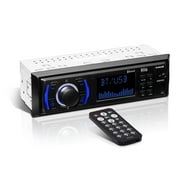 Dual XRM47BT Single-DIN In-Dash Mechless AM/FM Receiver with Bluetooth ...