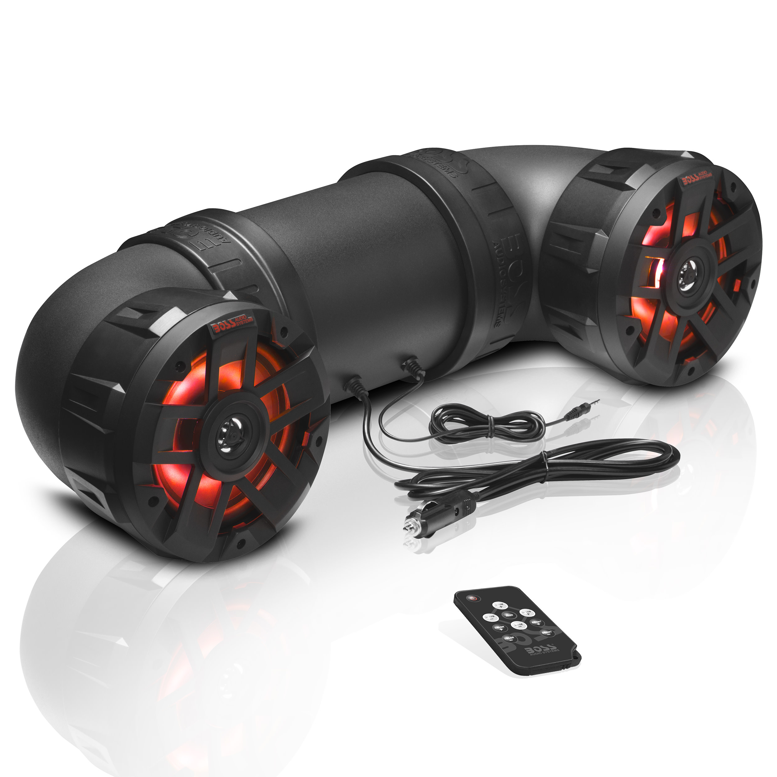 Sound Storm Laboratories BTB8 ATV UTV Speaker System - 8 Inch Full ...