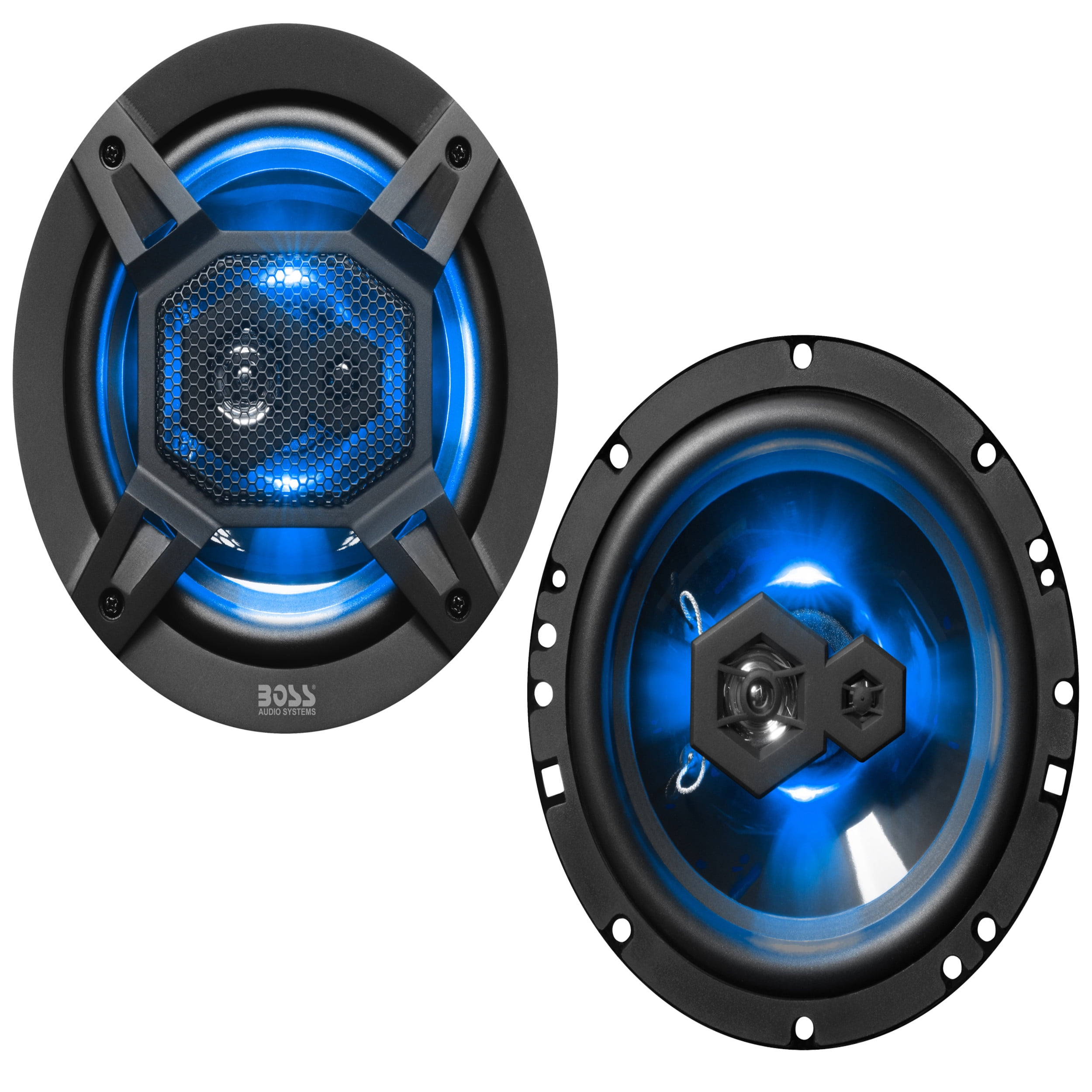 BOSS Audio Systems Elite 6.5 Inch Car Speakers, 300W, 3 Way, Full Range ...