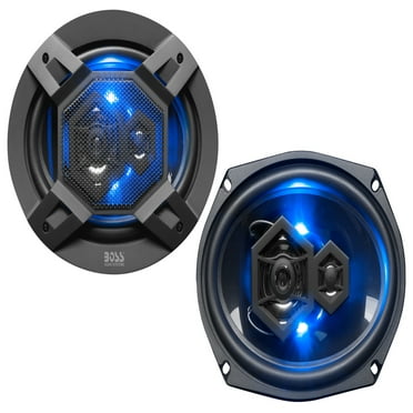 4x Sealed Back 4" 1200W Mid Range Car Audio Speaker Power Acoustik XPS ...