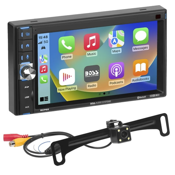 Double Din Car Stereos with Backup Camera in Double Din Car Stereos - Walmart.com