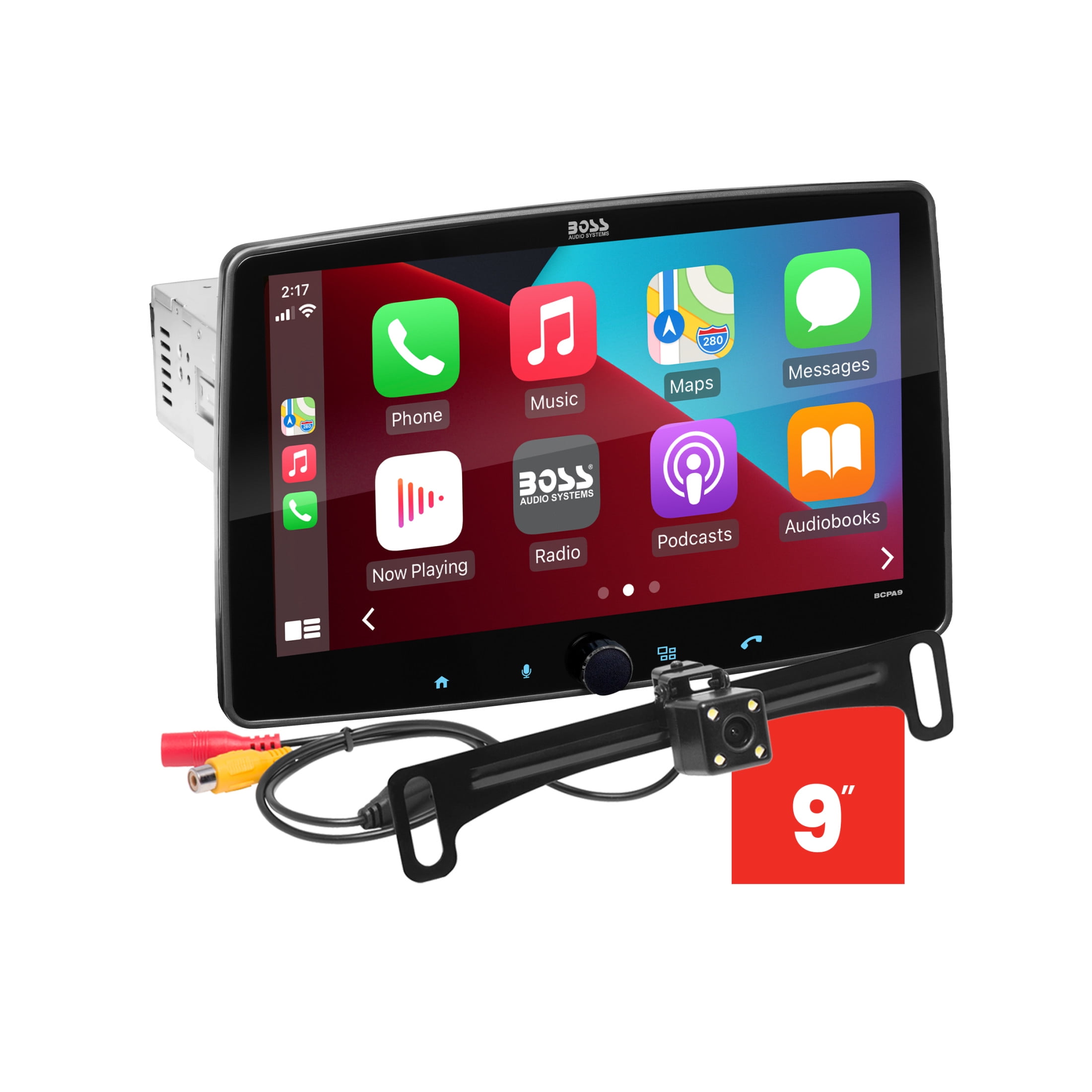 BOSS Audio Systems Car Stereo - Single Din, 9 Inch, Bluetooth, AM/FM ...