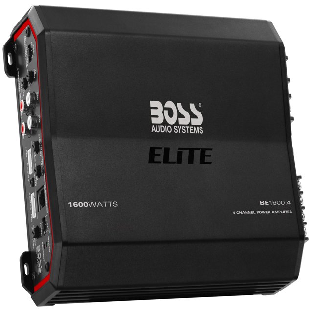 BOSS Audio Systems BE1600.4 Elite Series Car Audio Amplifier - 1600 ...